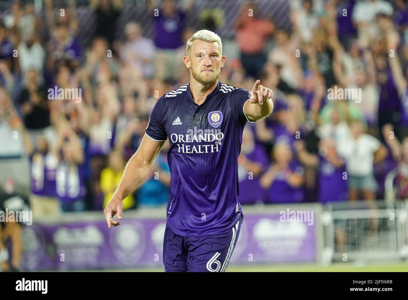 Orlando, Florida, USA, June 29, 2022, Orlando City defender Robin ...