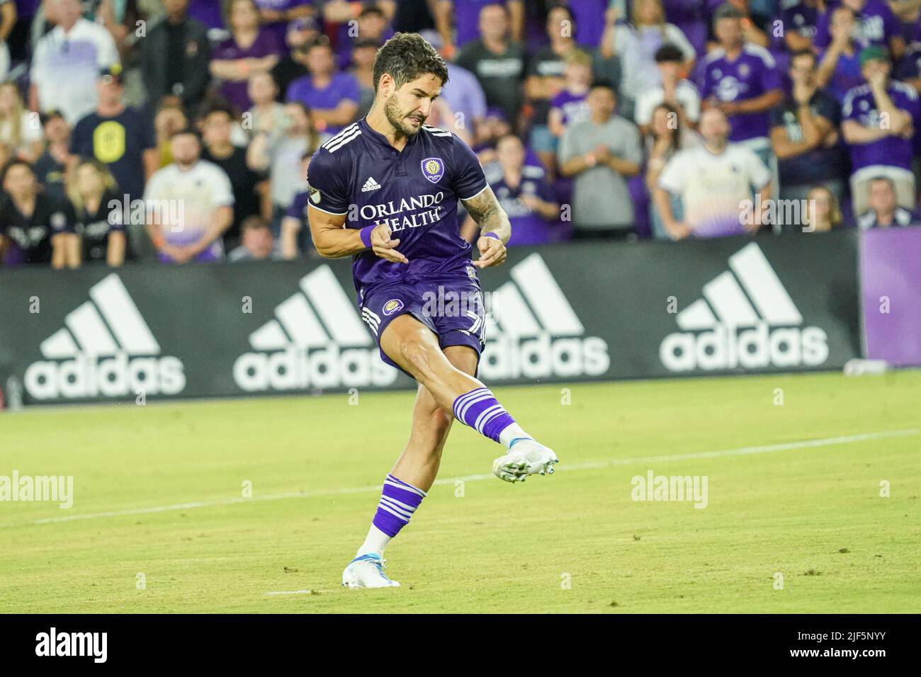 Orlando, Florida, USA, June 29, 2022, Orlando City player Alexandre ...