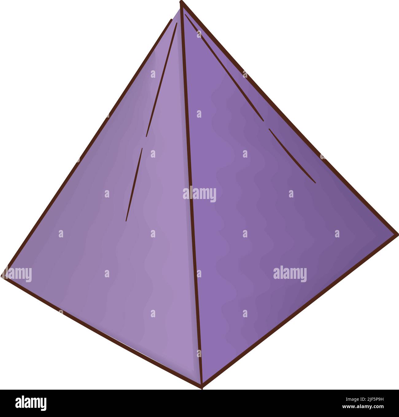 geometric pyramid figure Stock Vector Image & Art - Alamy