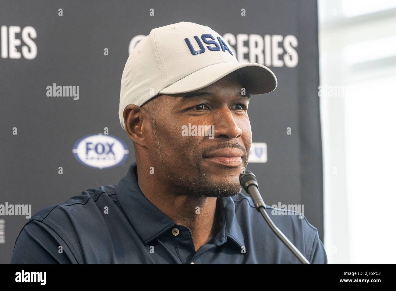 Jersey City, NJ - June 29, 2022: Michael Strahan attends Icons Series ...