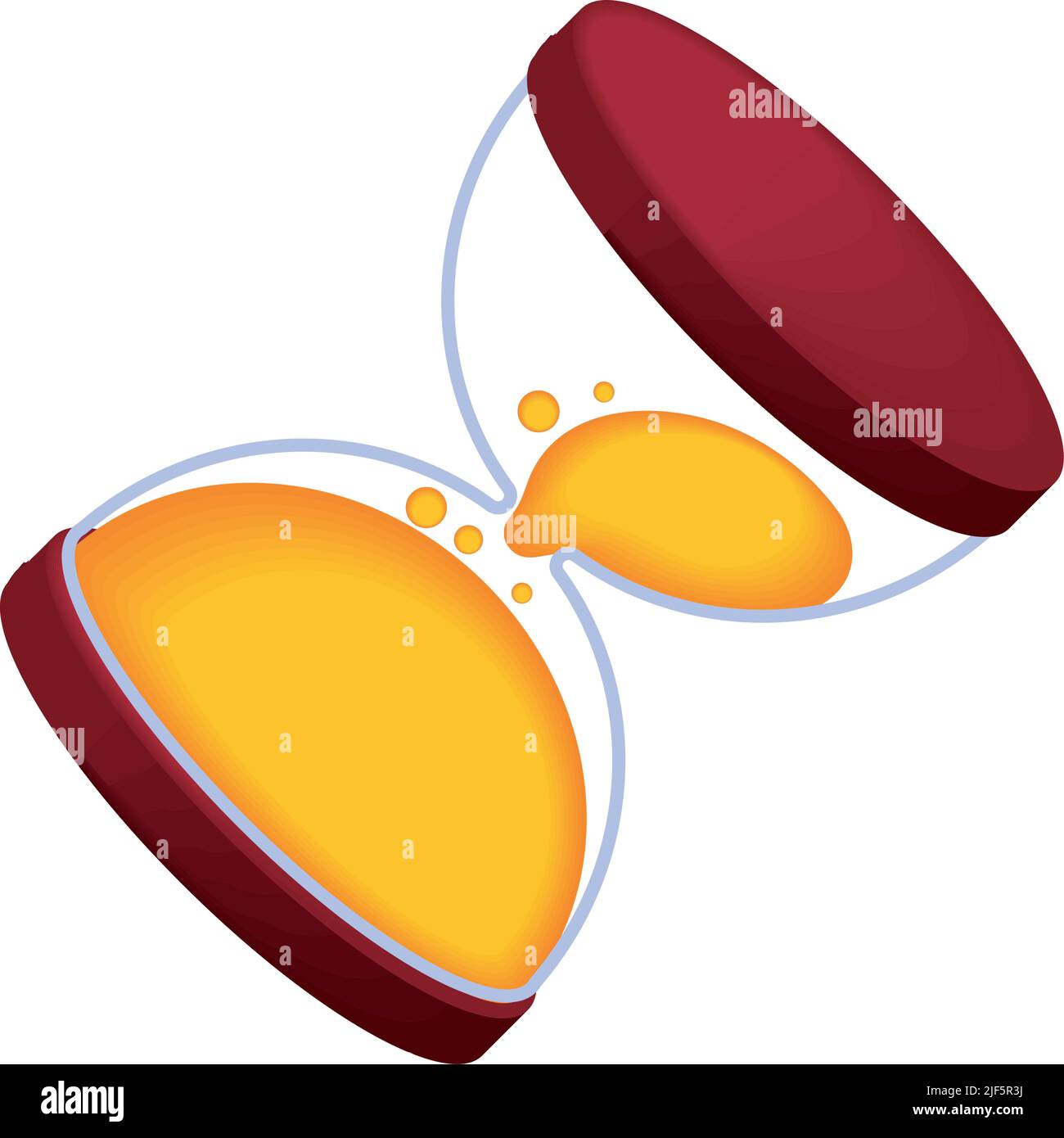 hourglass cartoon icon Stock Vector Image & Art - Alamy