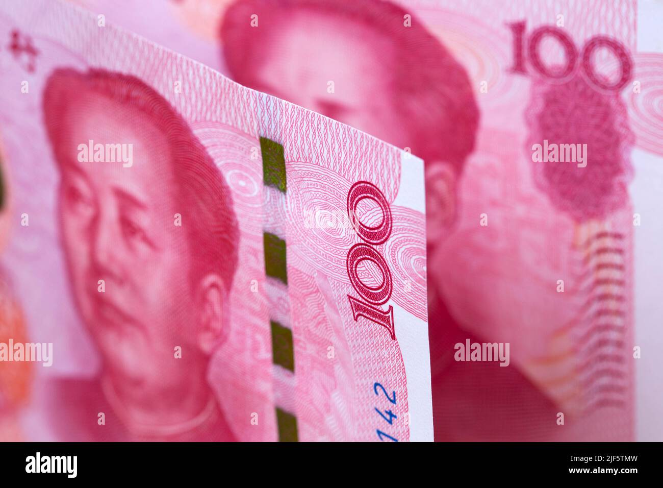 Chinese money - 100 Yuan - business background - Renminbi Stock Photo ...