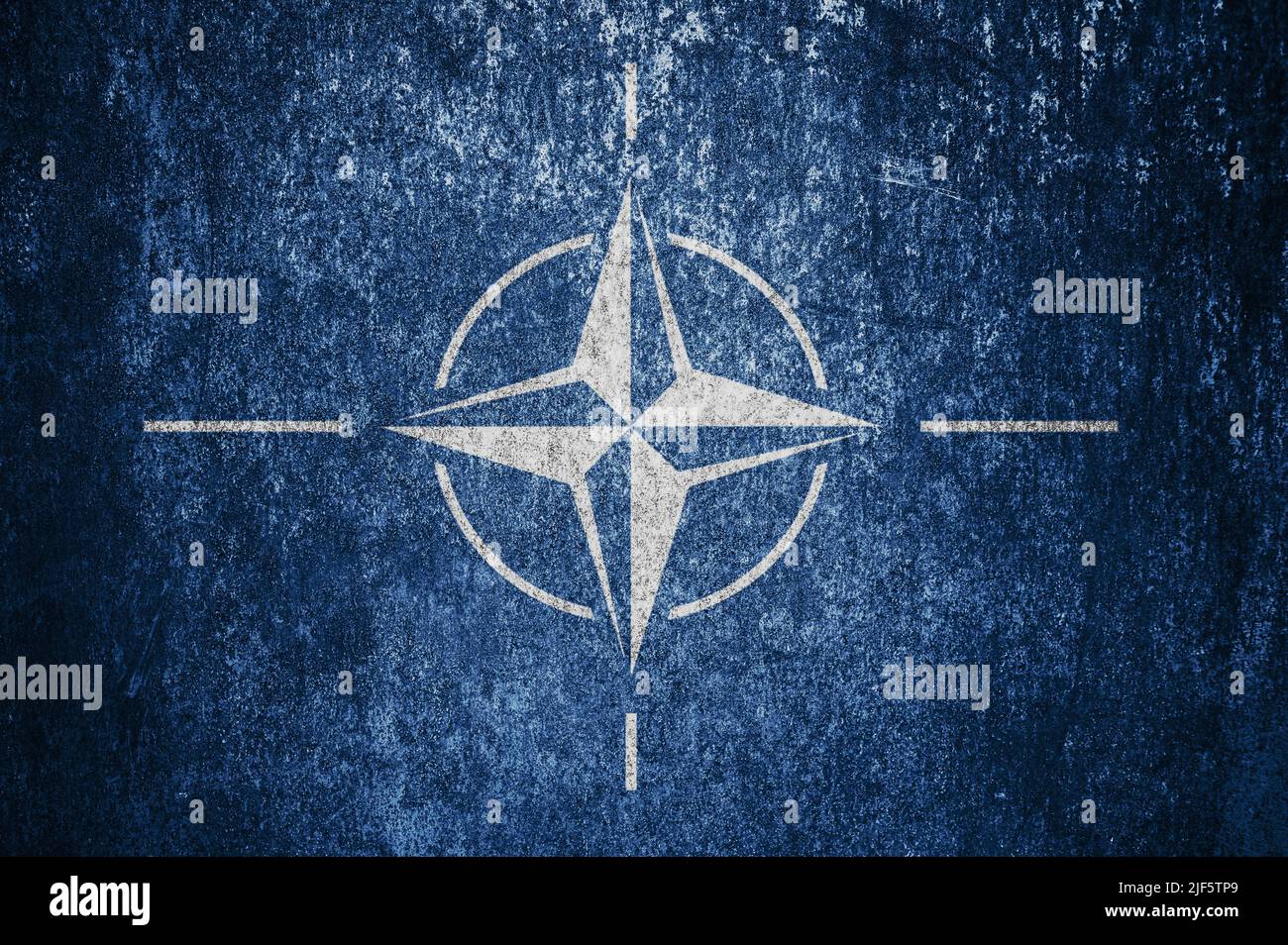 The nato flag hi-res stock photography and images - Alamy