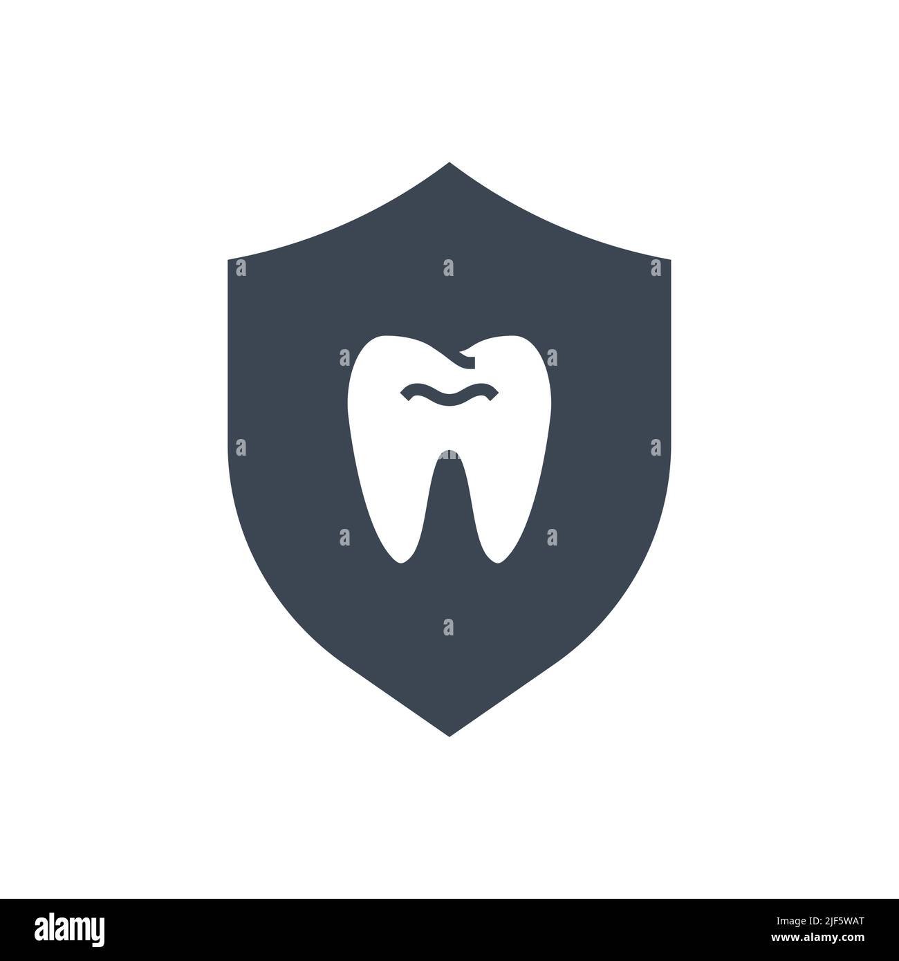 Teeth Protection Related Vector Glyph Icon. Teeth Protection sign ...