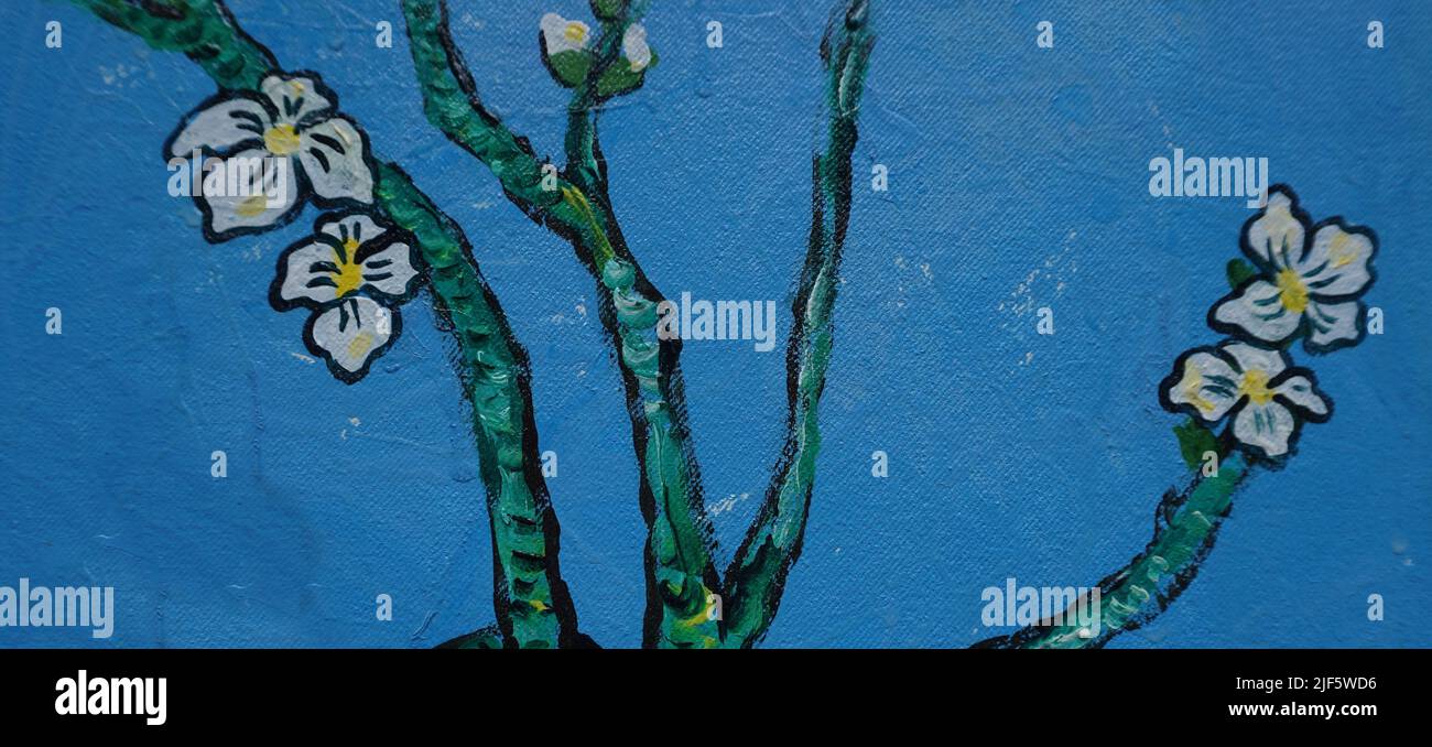 Van gogh paintings spring hi-res stock photography and images - Alamy
