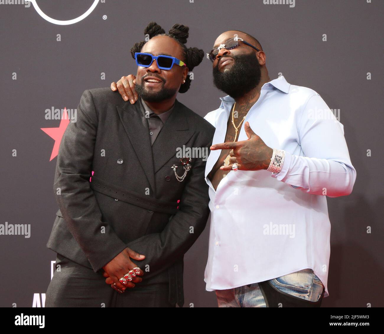 June 26, 2022, Los Angeles, CA, USA: LOS ANGELES - JUN 26: Wale, Rick ...