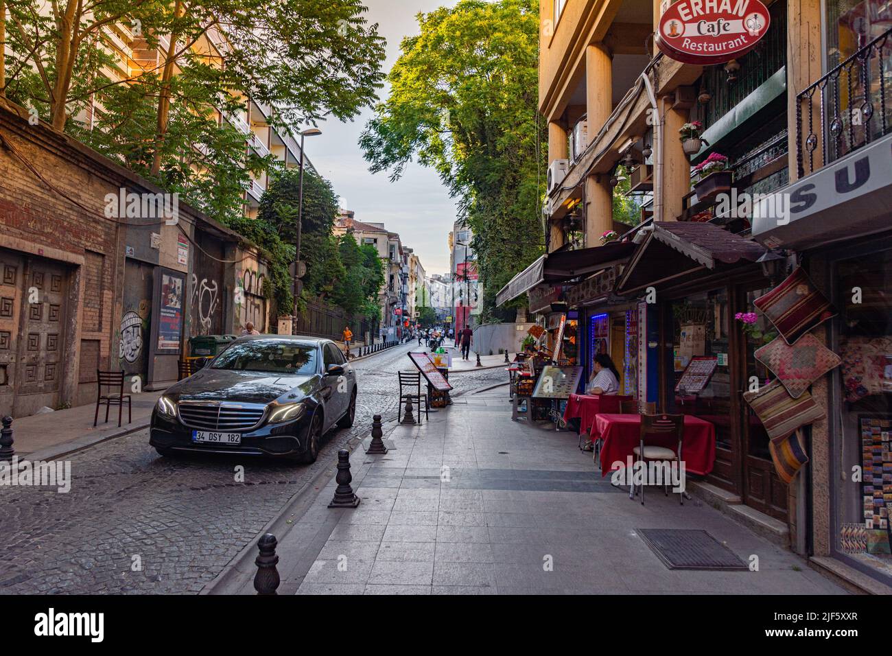 Turkey, Istanbul 02.06.2022: Photo of a busy street in Istanbul in the ...