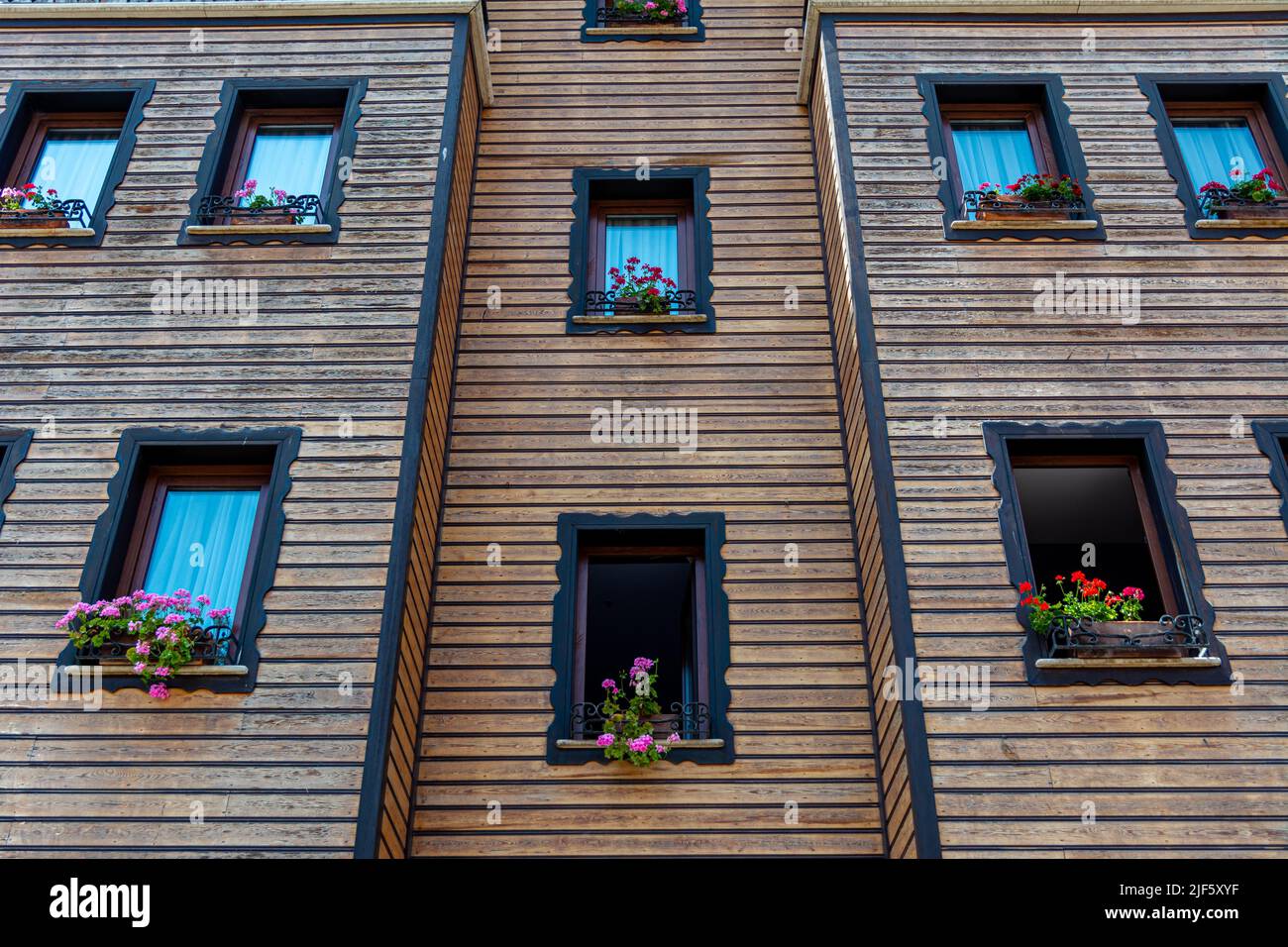 Geraniums in pots hi-res stock photography and images - Alamy