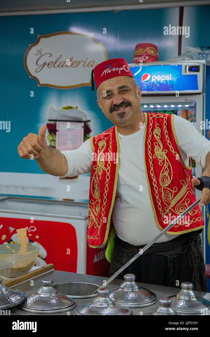 Turkey, Marmaris 05.06.2022: A Handsome adult Man in traditional ...