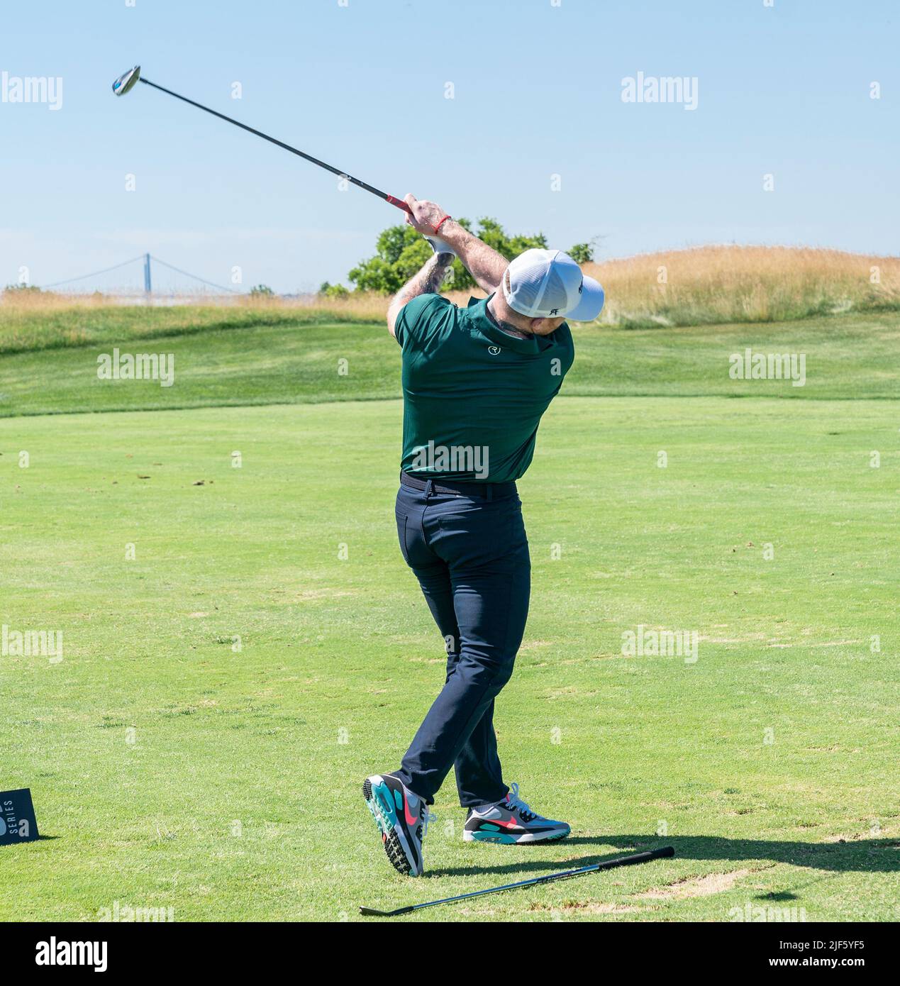 Jersey City, United States. 29th June, 2022. Canelo Alvarez attends ...