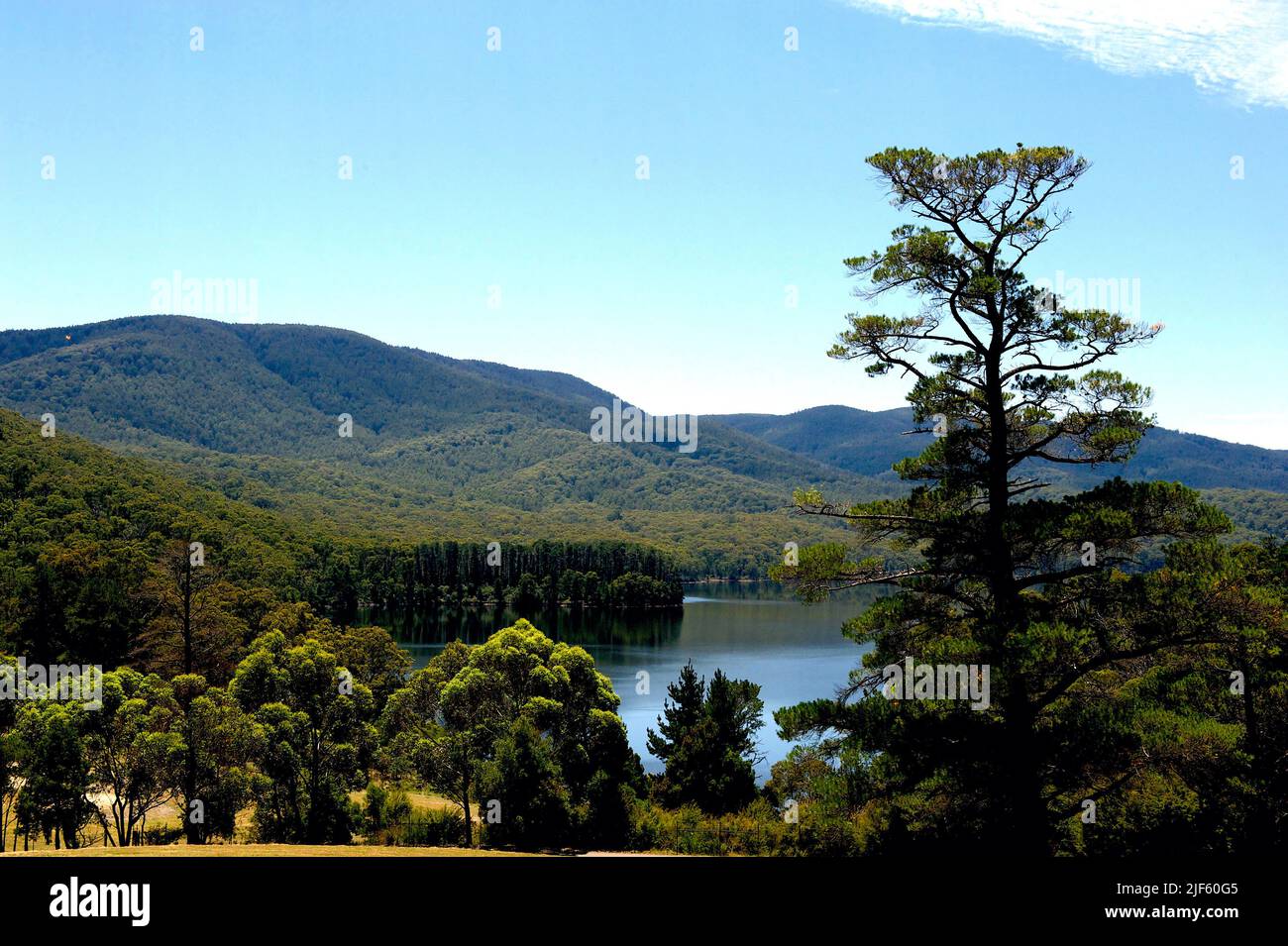 Maroondah Dam is on the Watts River, near Healesville, and is the water ...