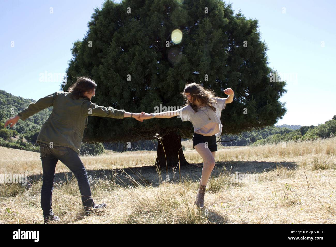 NATALIA DYER and PETER VACK in I BELIEVE IN UNICORNS (2014), directed ...