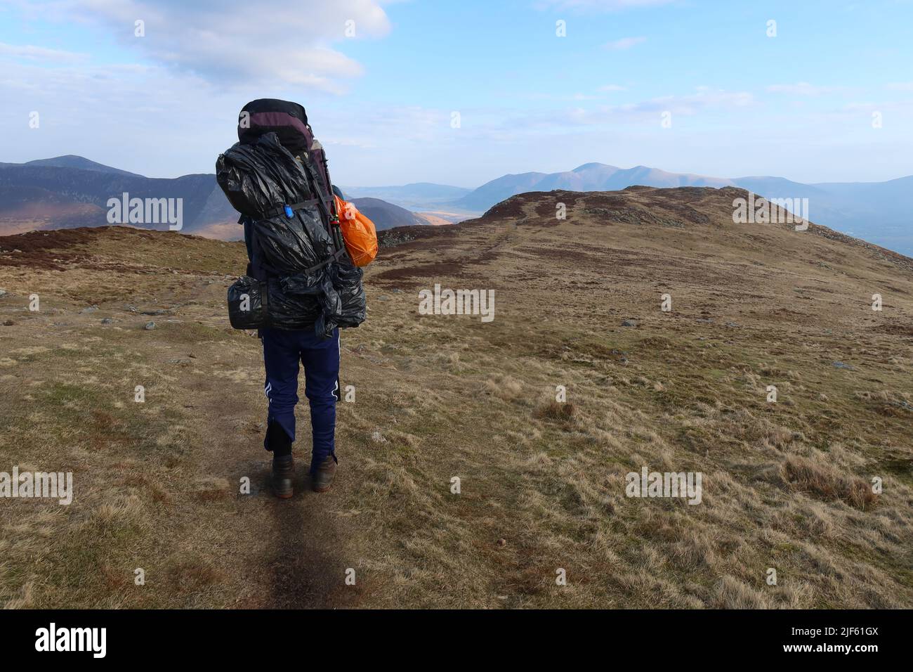 The Richard Mountain Way. Lake district national park. Cumbria. England ...