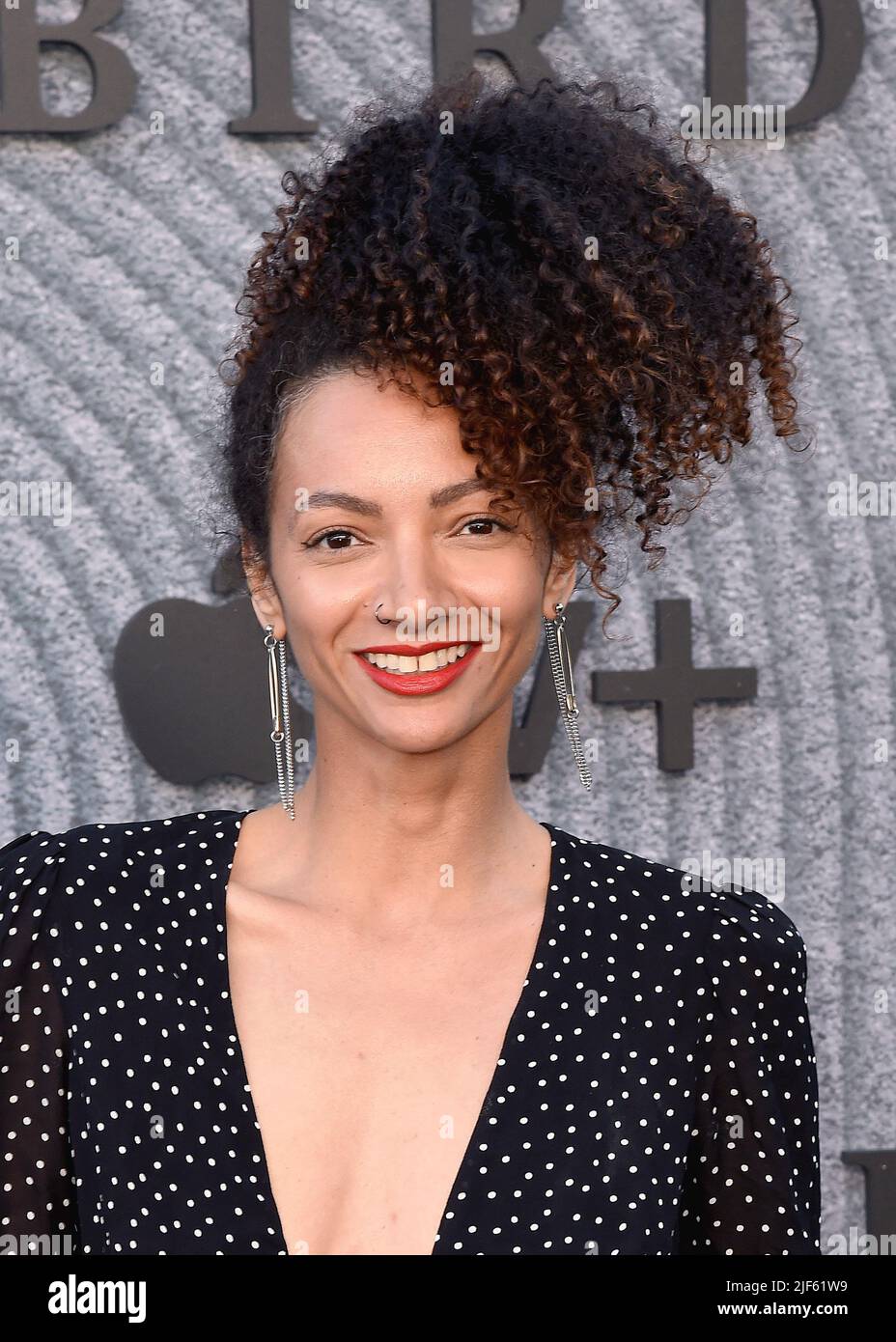 Kendall Keith walking on the red carpet at Apple TV's "Black Bird" red ...