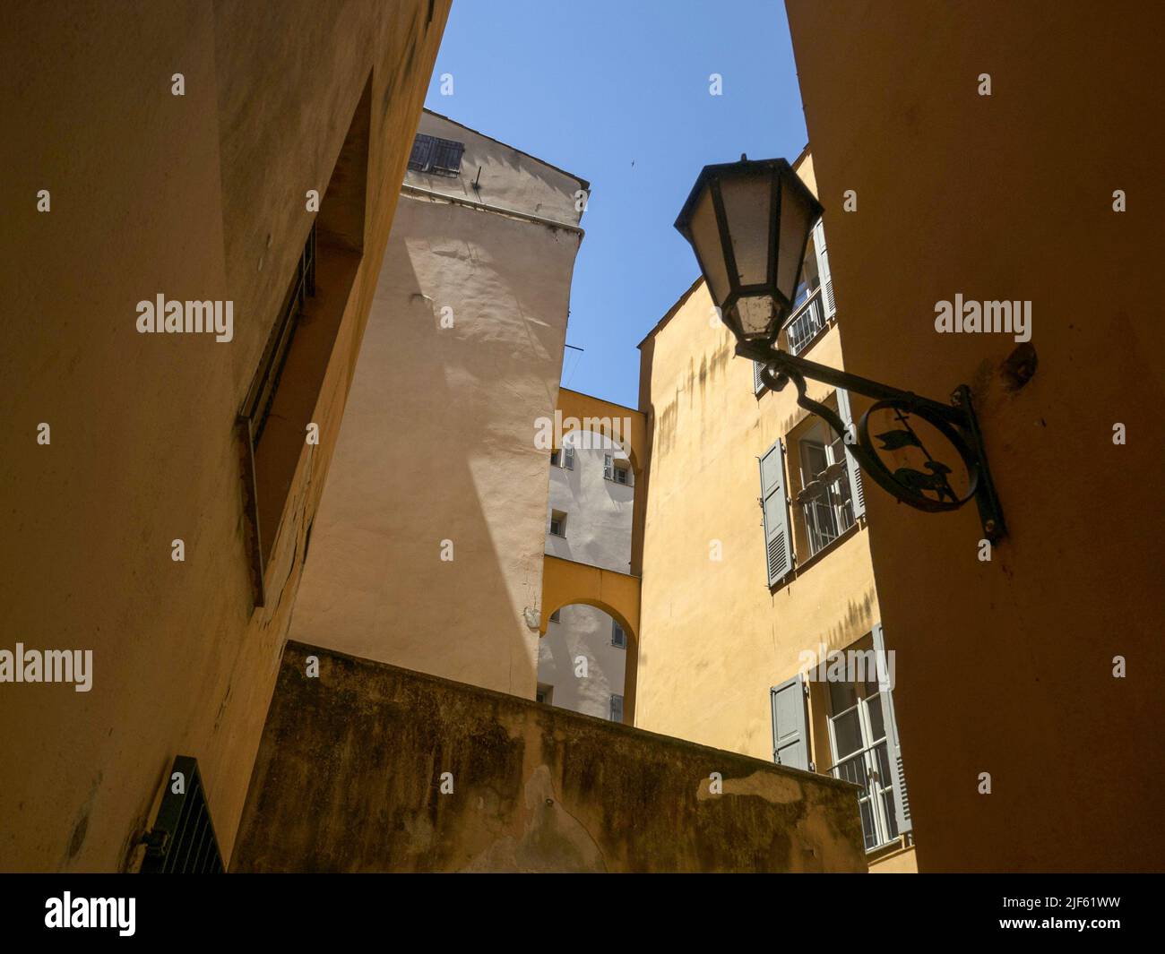 Grasse France medieval village provence alps historic old houses Stock ...