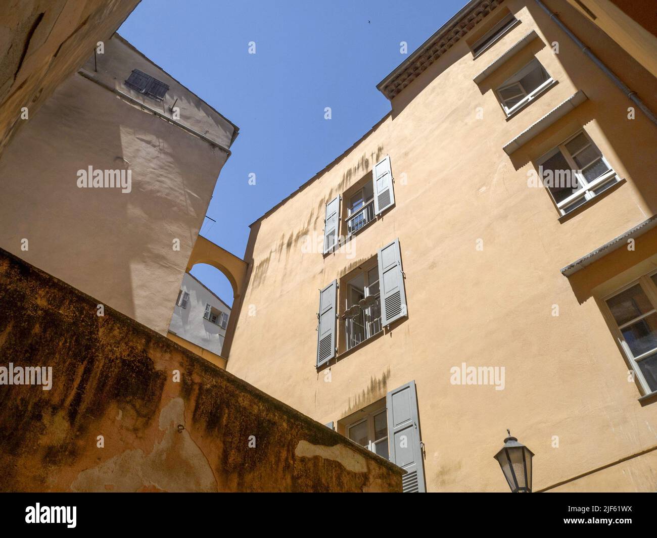 Grasse France medieval village provence alps historic old houses Stock ...
