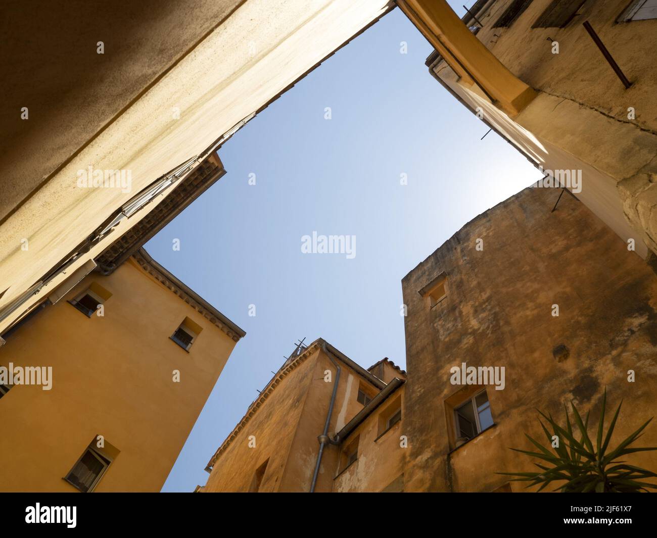 Grasse France medieval village provence alps historic old houses Stock ...