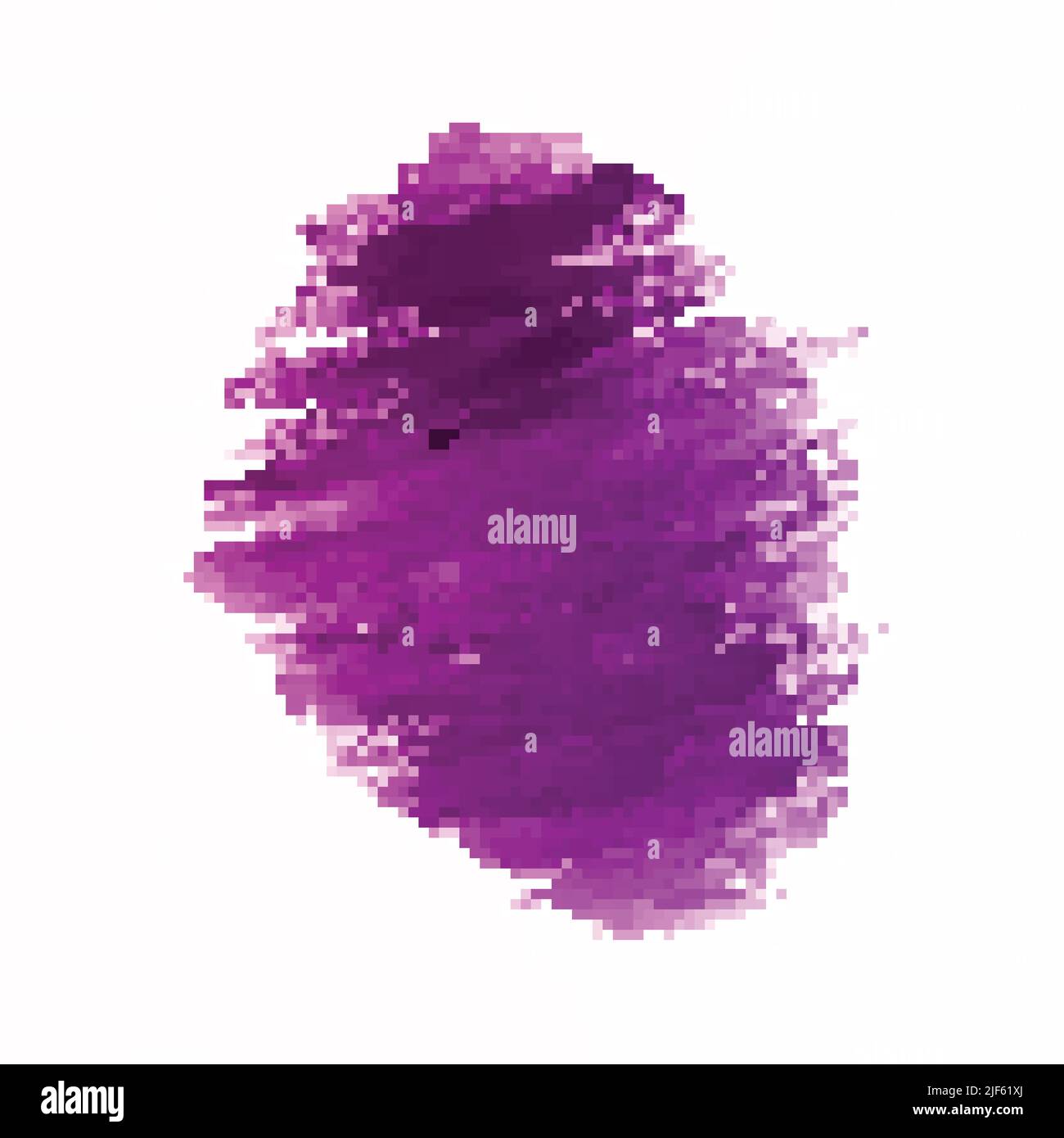 Abstract watercolor brush strock on white background Stock Vector Image ...
