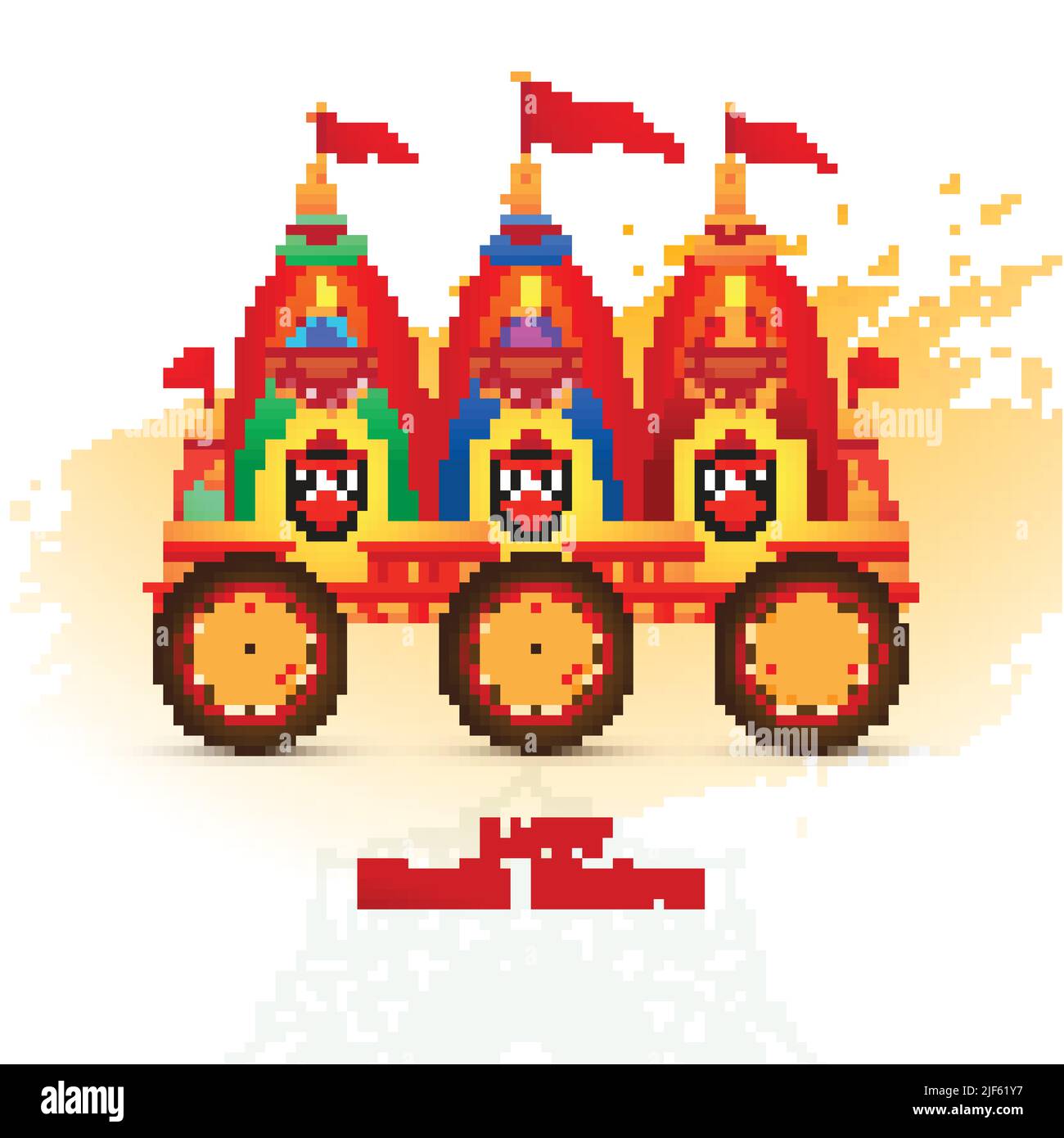 Lord jagannath rath yatra Cut Out Stock Images & Pictures - Alamy