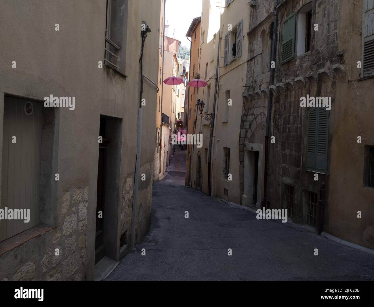 Grasse France medieval village provence alps historic old houses Stock ...