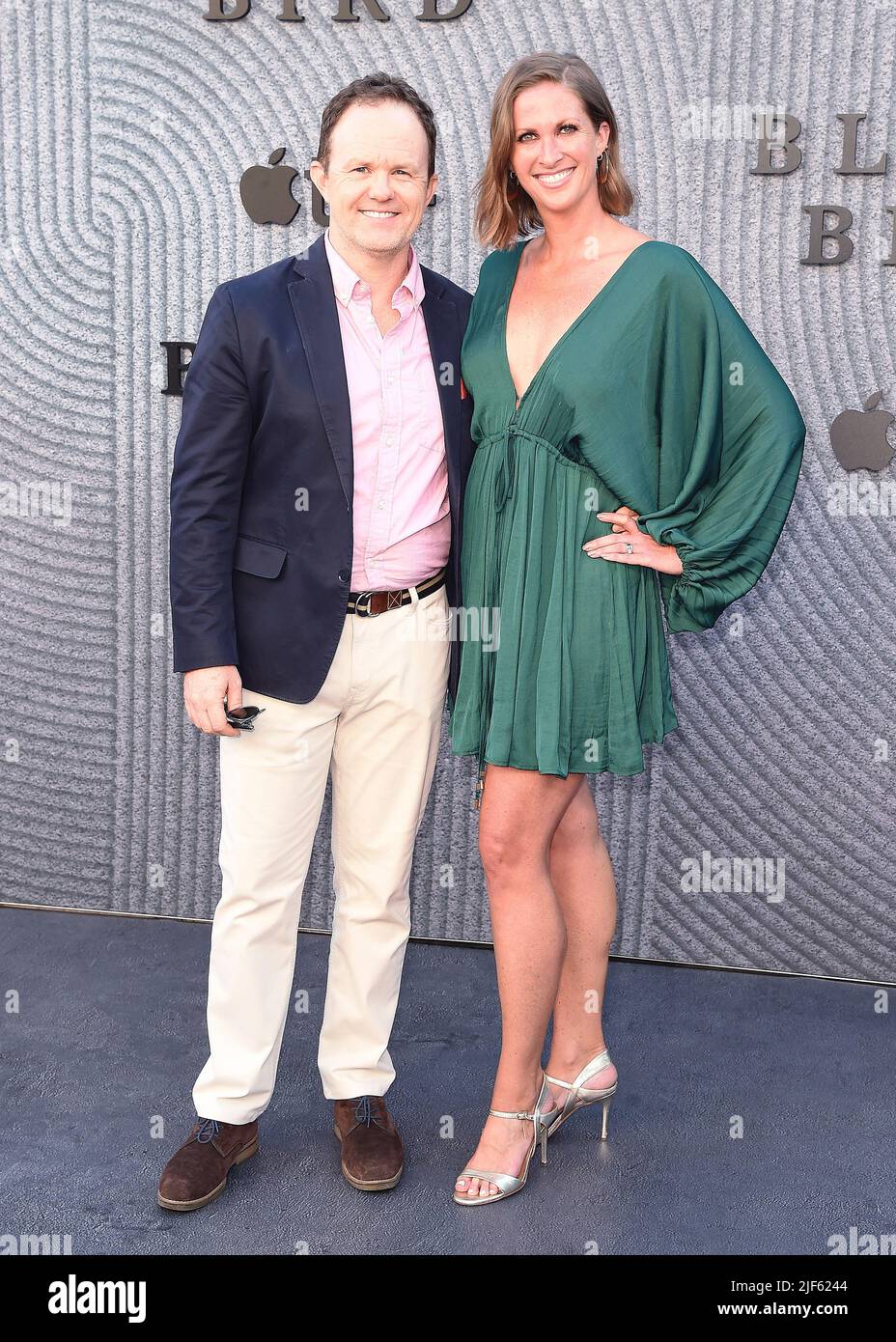 Jason Bayle walking on the red carpet at Apple TV's "Black Bird" red ...