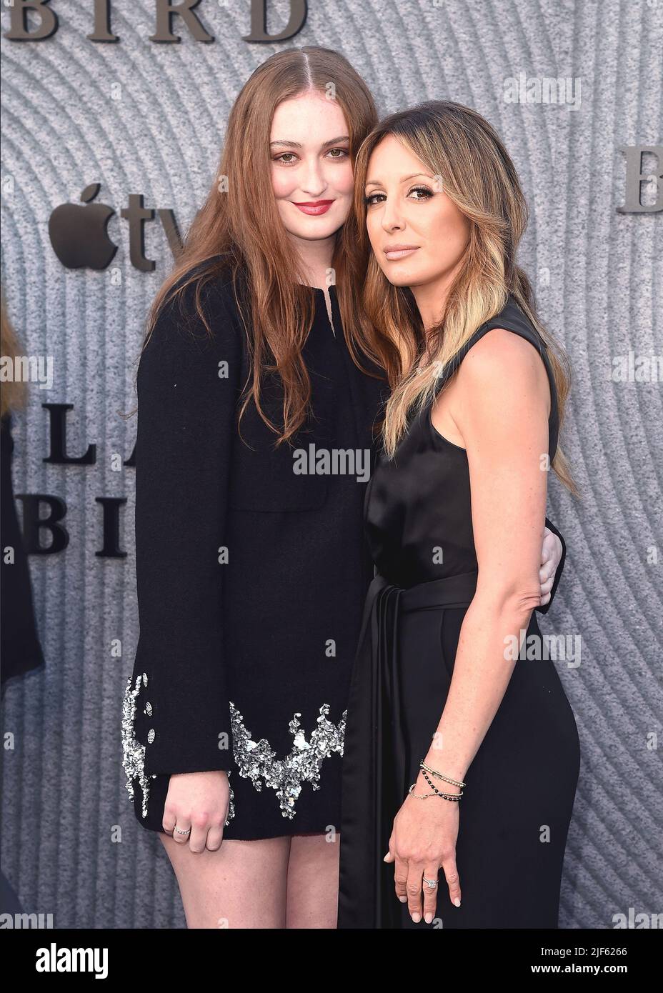 Karsen Liotta and Jacy Nittolo walking on the red carpet at Apple TV's ...