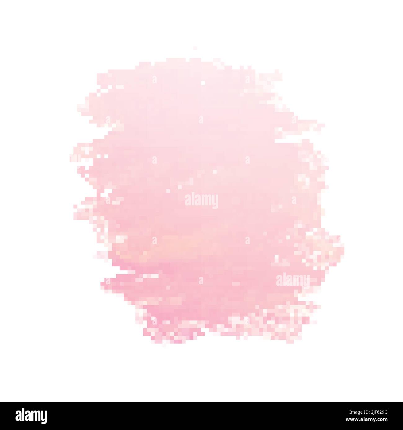 Hand draw light pink watercolor brush strock design Stock Vector Image ...