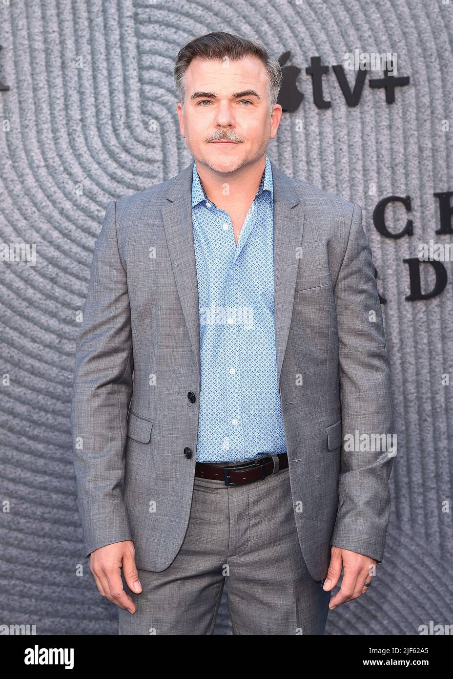 Cullen Moss walking on the red carpet at Apple TV's "Black Bird" red carpet premiere event at ...