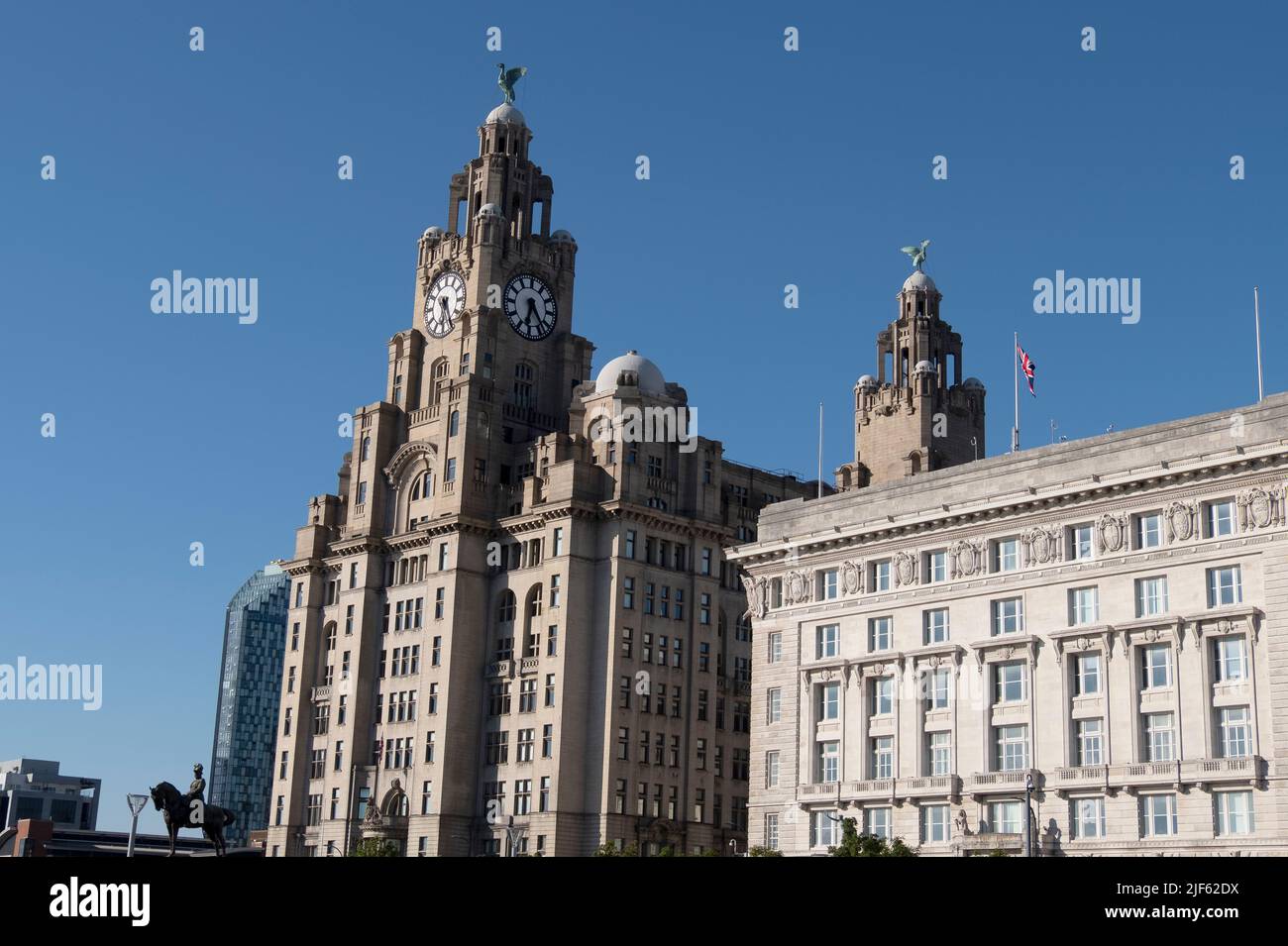 Liverpool Liver Building in the United Kingdom Stock Photo - Alamy