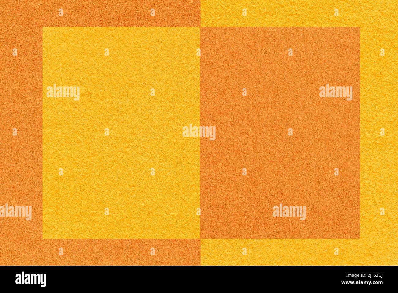 Texture of yellow and orange paper background with geometric shape and ...