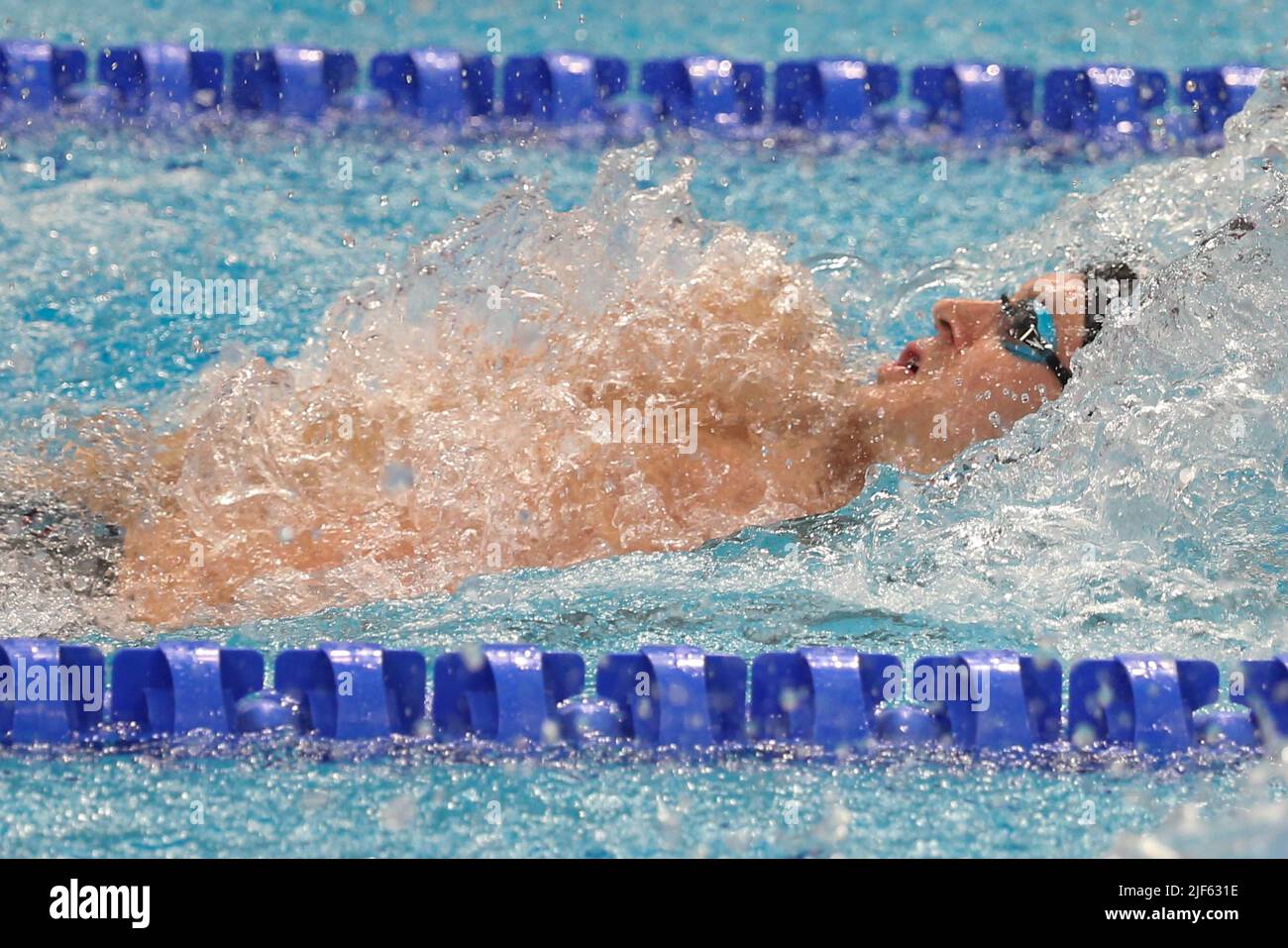 Ryan Murphy of USA Finale 100 M Backstroke Men during the 19th FINA ...