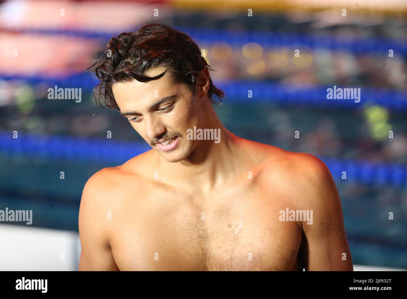 Thomas Ceccon of FItaly Finale 100 M Backstroke Men during the 19th ...