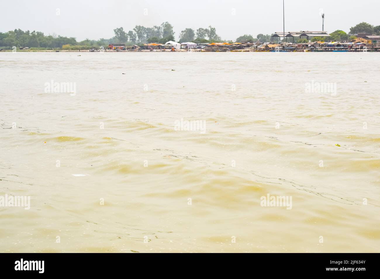 Ganga as seen in Garh Mukteshwar, Uttar Pradesh, India, River Ganga is ...