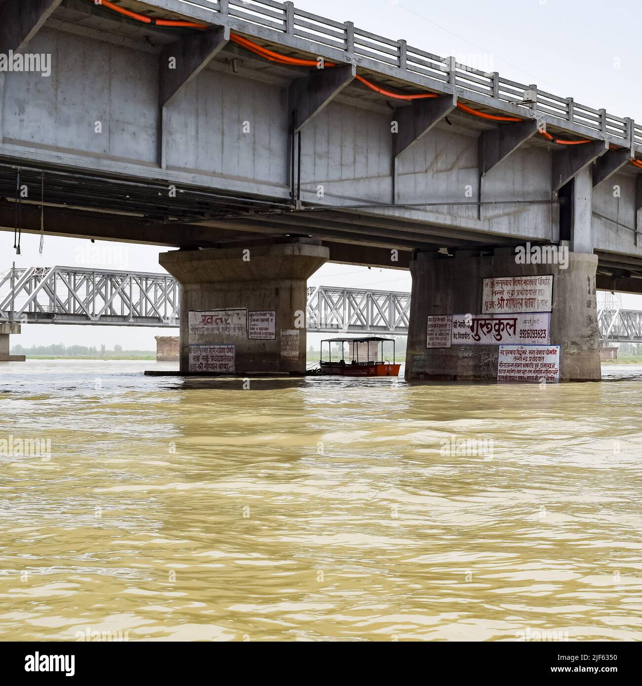 Ganga as seen in Garh Mukteshwar, Uttar Pradesh, India, River Ganga is ...