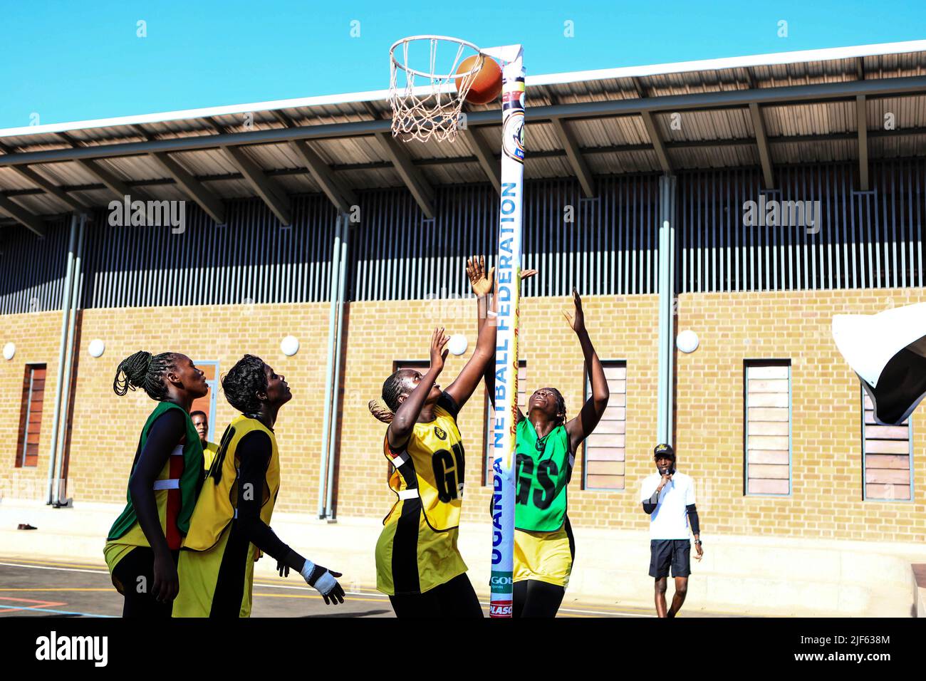 Kampala, Kampala. 29th June, 2022. Players of the Uganda national ...