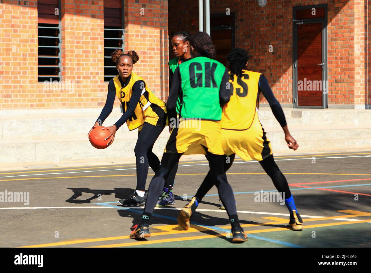 Kampala, Kampala. 29th June, 2022. Norah Lunkuse (L) of Uganda national ...