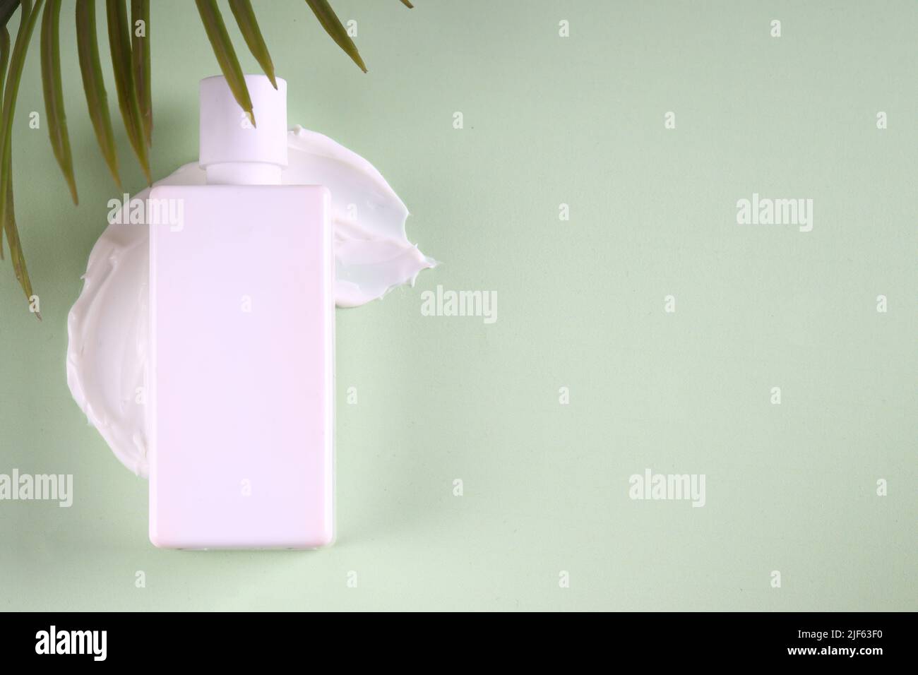 cosmetics natural cream for face and body Stock Photo - Alamy