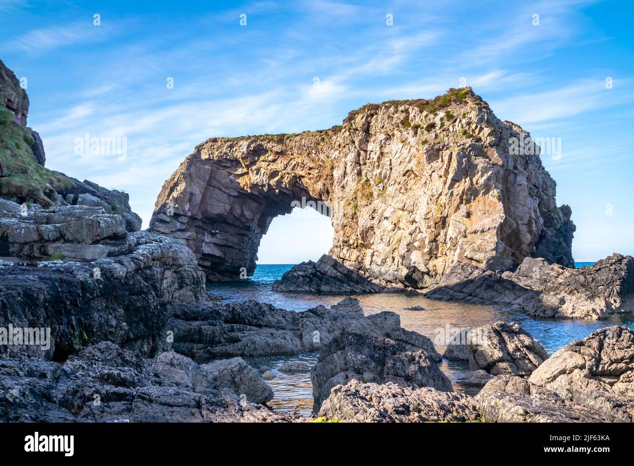 The Great Pollet Sea Arch, Fanad Peninsula, County Donegal, Ireland Stock Photo - Alamy