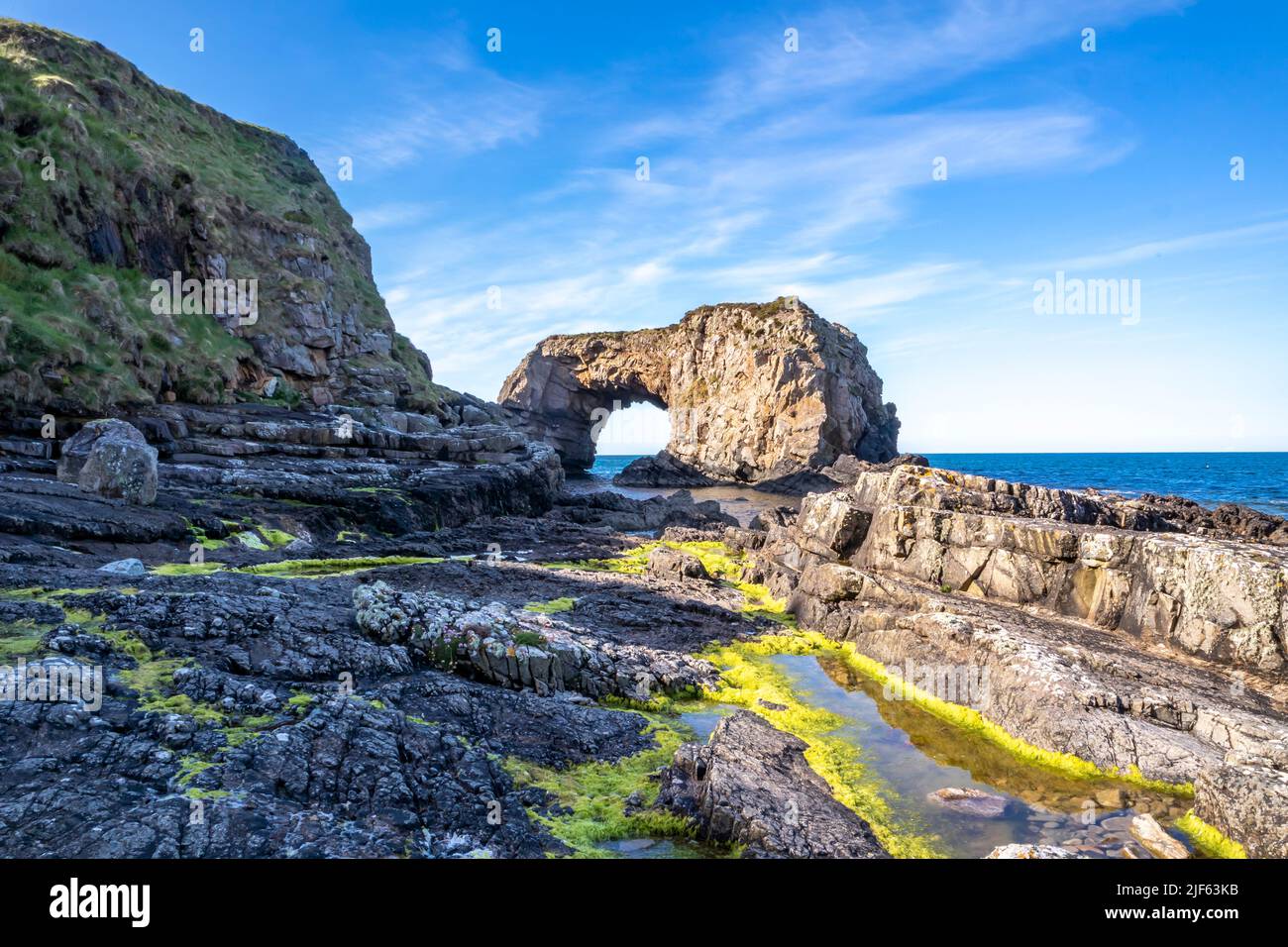 The Great Pollet Sea Arch, Fanad Peninsula, County Donegal, Ireland ...