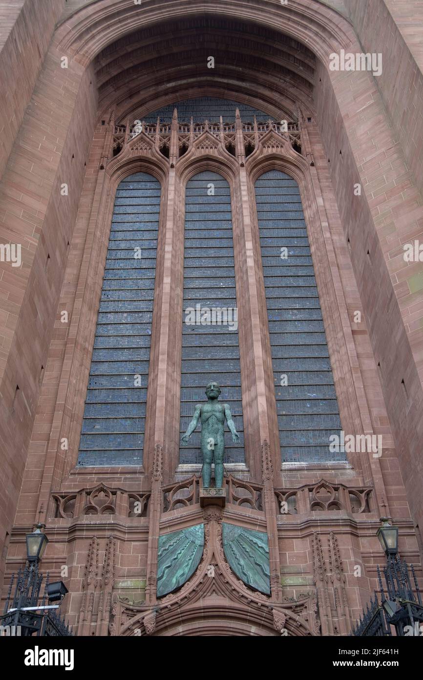 Liverpool Cathedral is a towering neo-Gothic structure dedicated to the ...