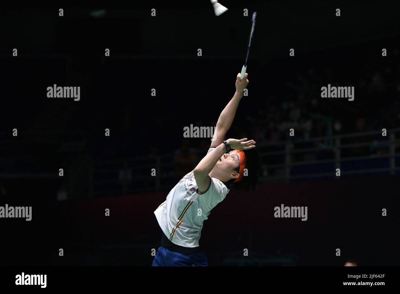 Kuala Lumpur, Malaysia. 30th June, 2022. Wang Zhiyi competes during the ...
