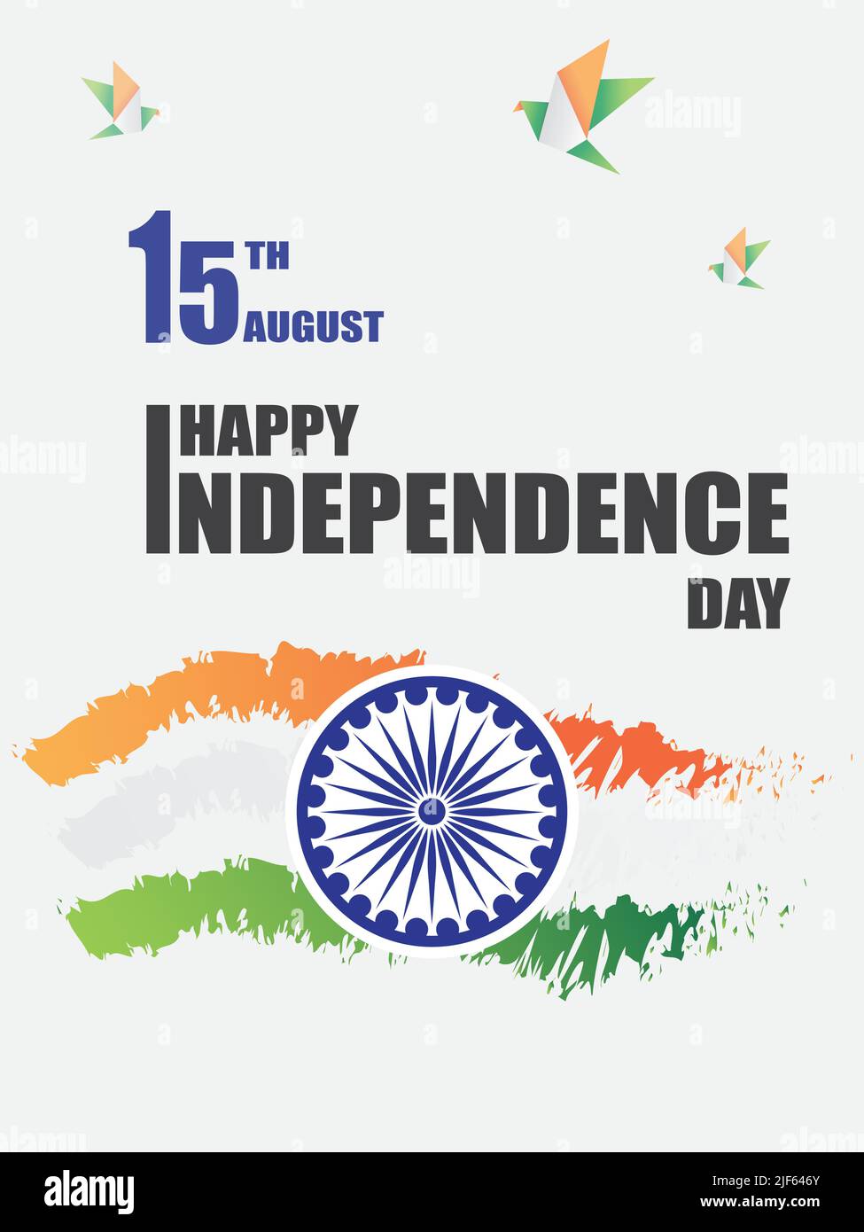 15 th August Indian Independence Day vector illustration background for ...