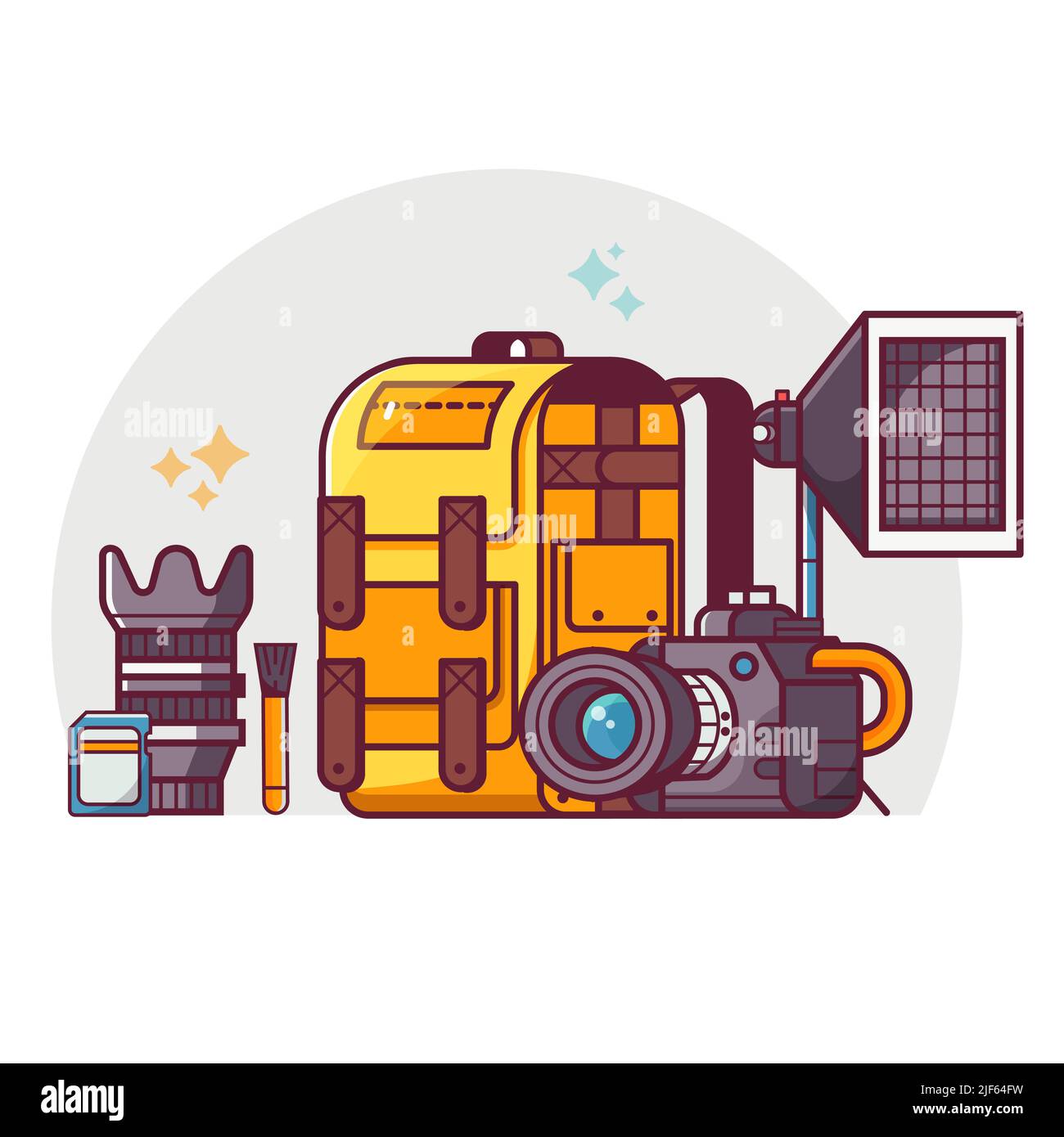 Photostudio photographer Stock Vector Images - Alamy