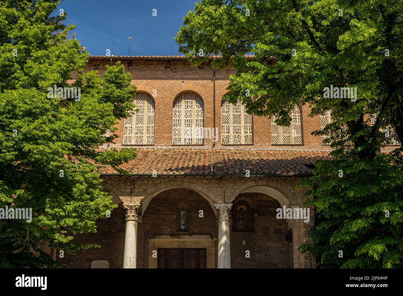 The Basilica of Saint Sabina, a historic church on the Aventine Hill in ...