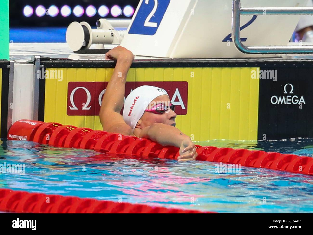 Charlotte Bonnet of France 1/2 Finale 200 M Freestyle Women during the ...