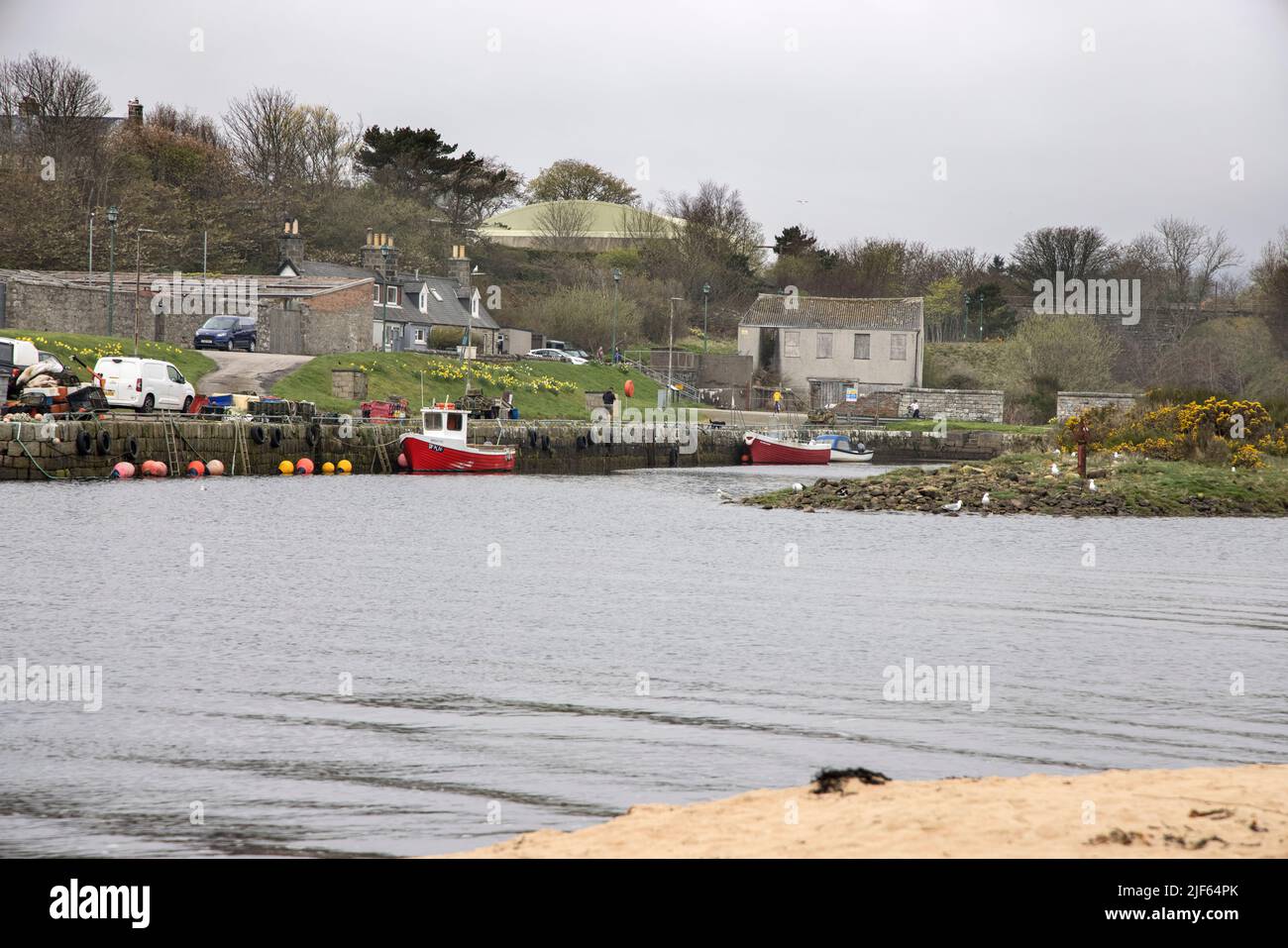 Brora harbour scotland hi-res stock photography and images - Alamy