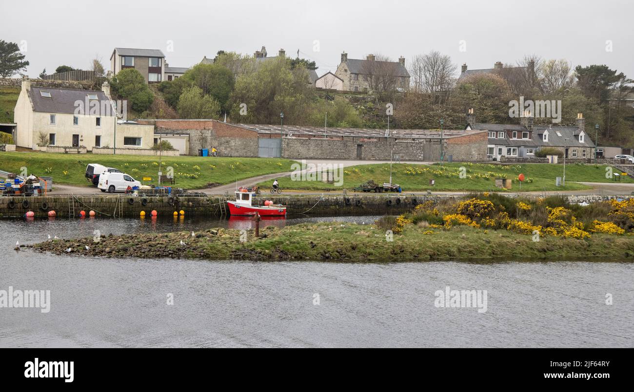 Brora village scotland hi-res stock photography and images - Alamy