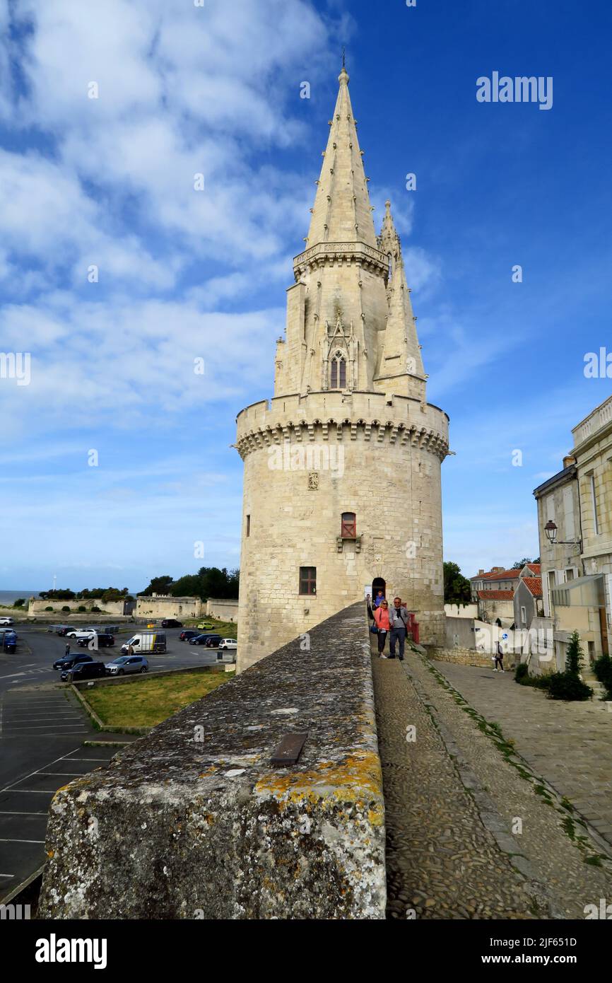 Tour de la Lanterne, Lantern Tower stands on the ramparts of the old ...