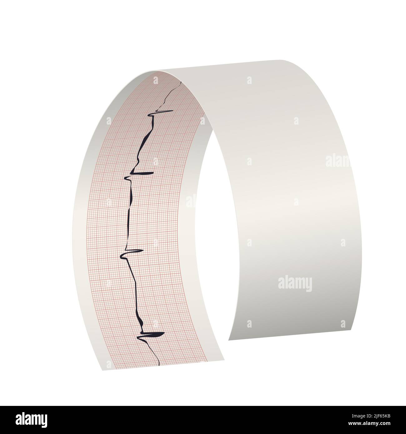 Pink grid ecg Cut Out Stock Images & Pictures - Alamy