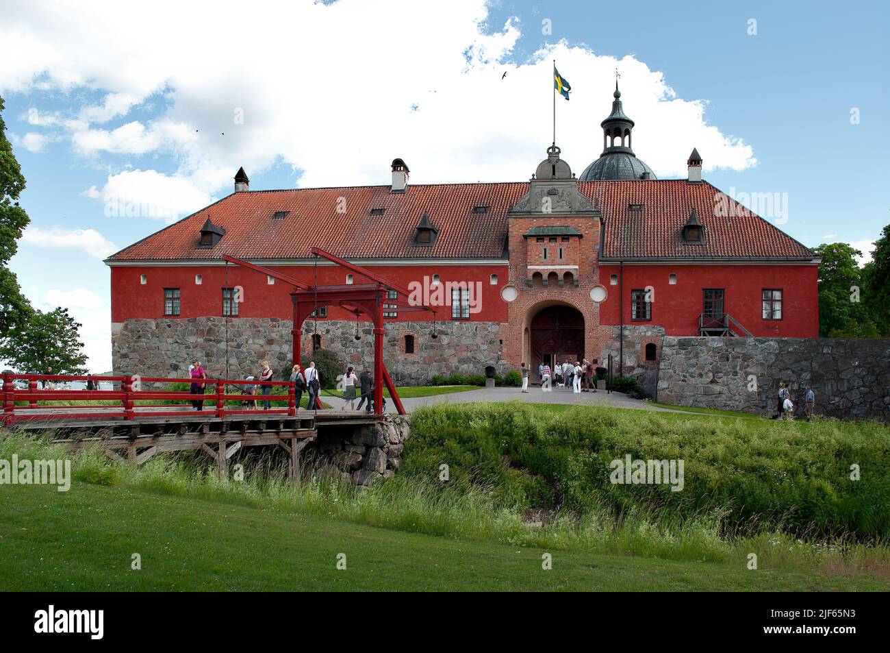 A wellknown castle in Mariefred Stock Photo - Alamy